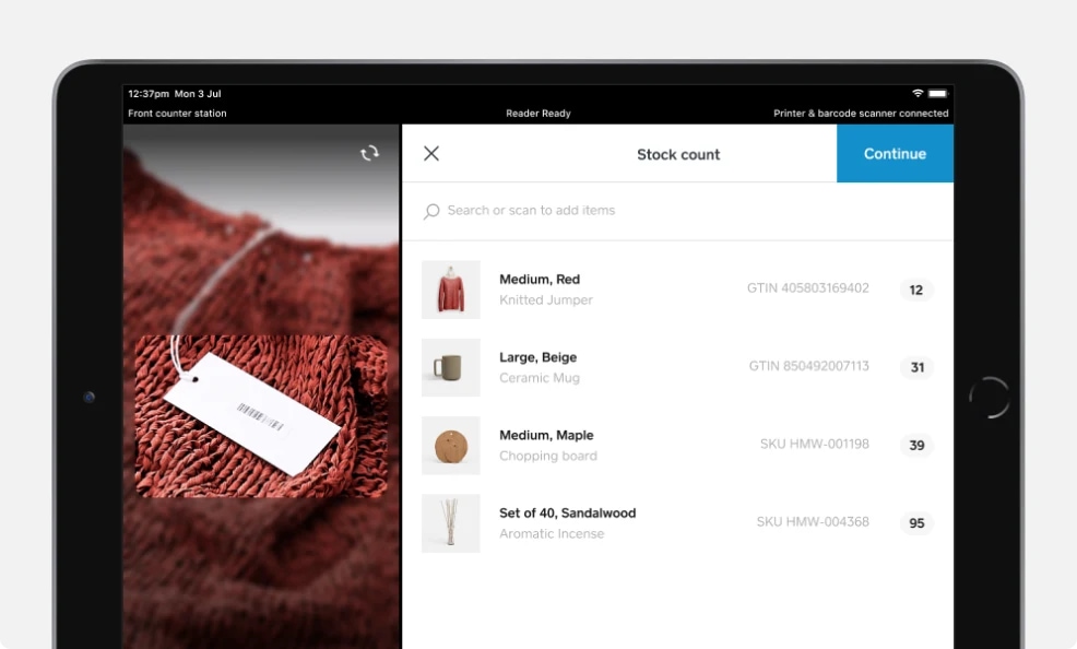 Square for Retail Review: Clever POS App With Online Tools