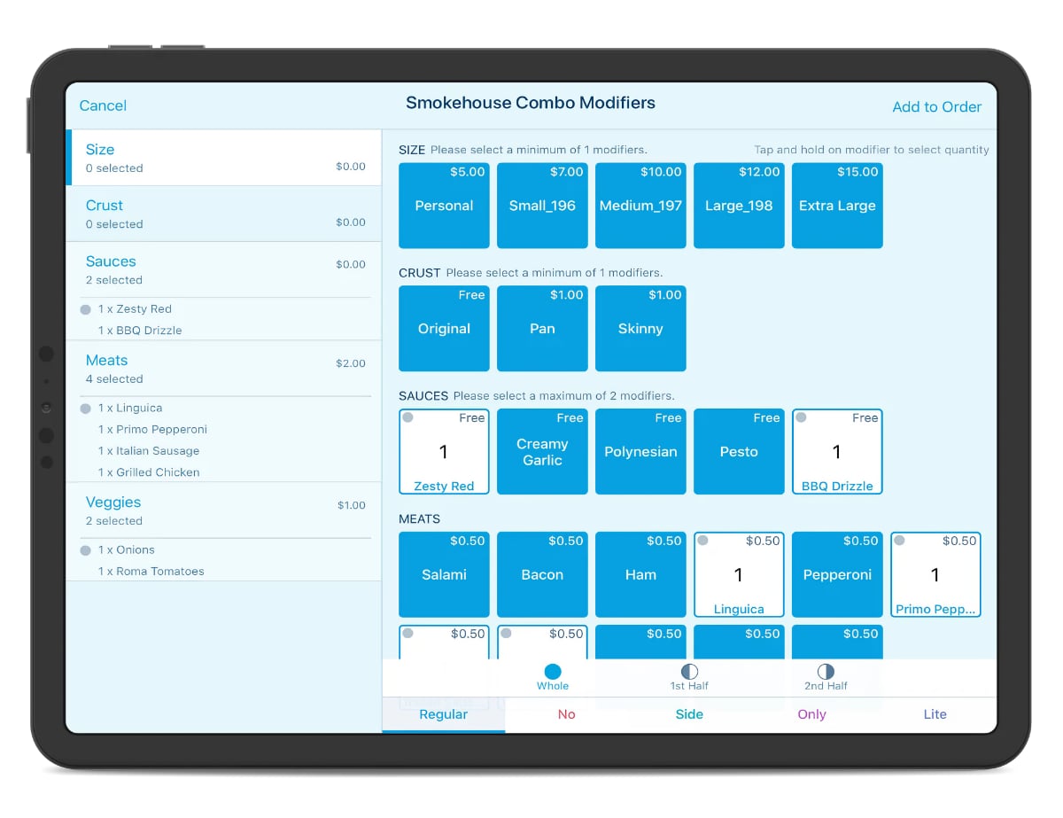 Best pizza POS systems in the UK